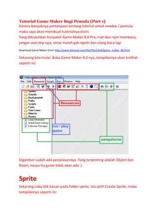 Tutorial game-maker-bagi-pemula | PDF
