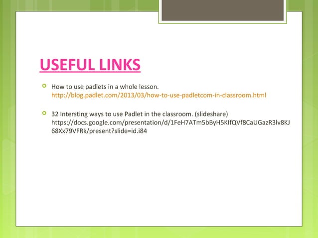 TUTORIAL: HOW TO USE PADLET | PPT | Internet | Computing