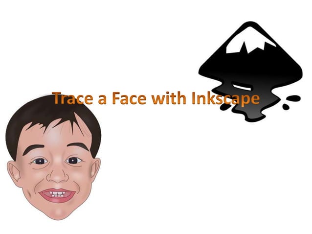 Trace a Face with Inkscape | PPT