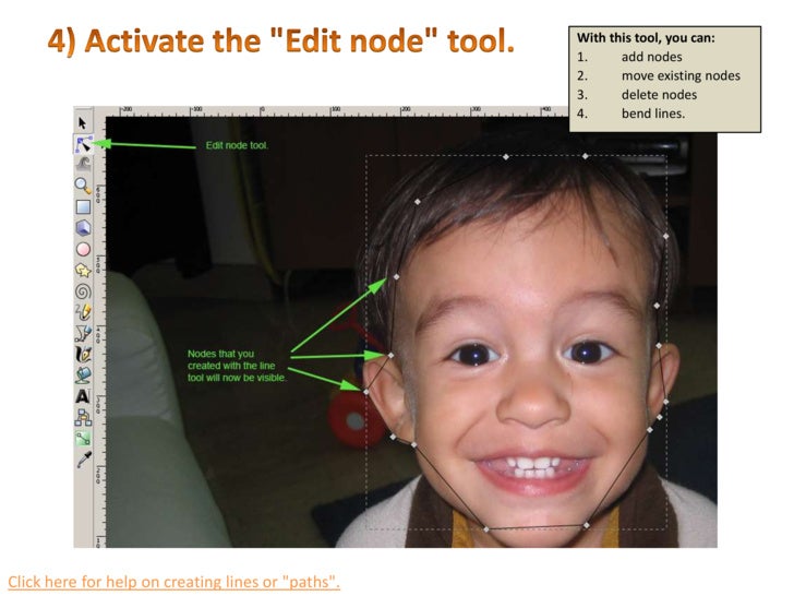 Trace a Face with Inkscape
