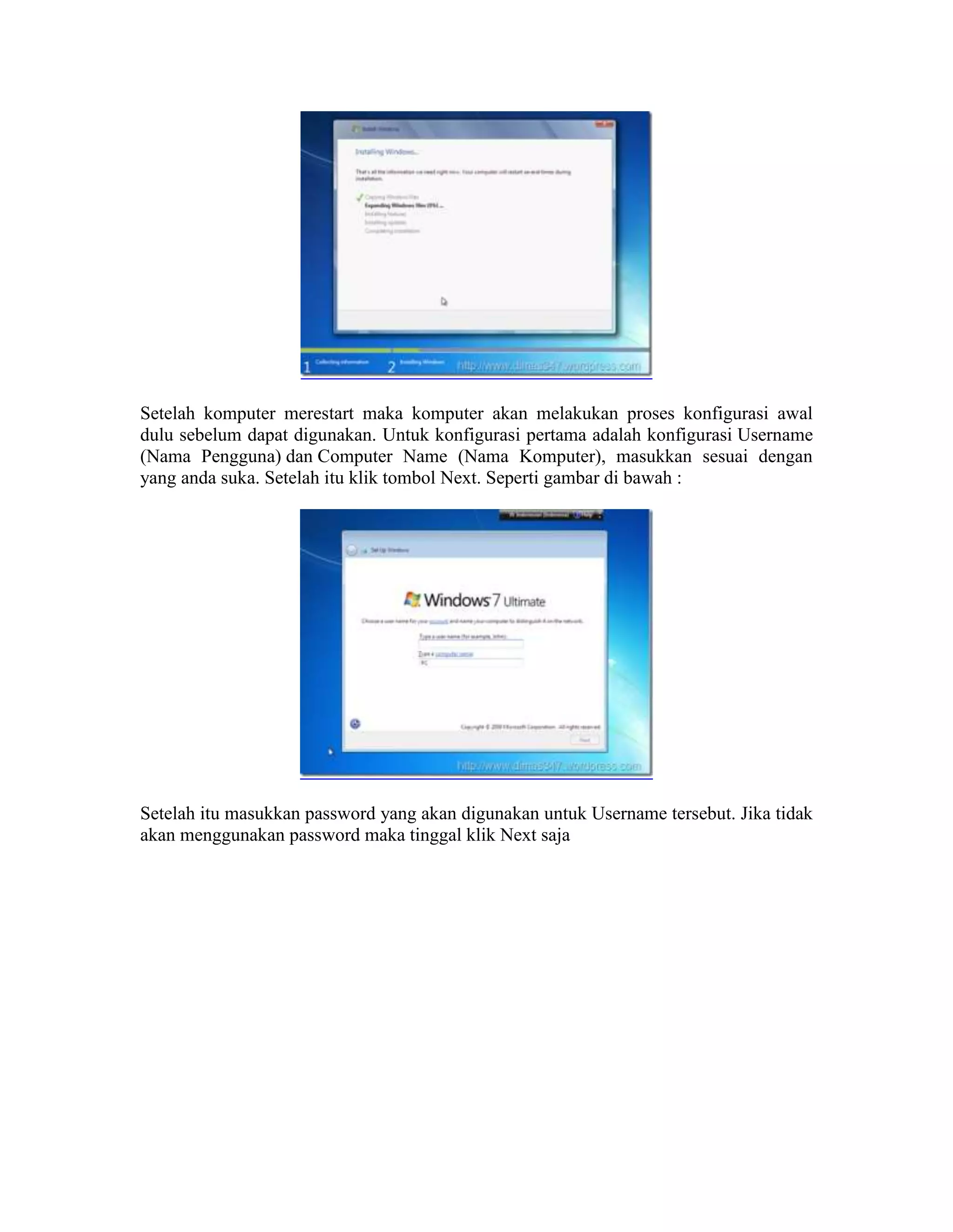 Tutorial install-windows-71 | PDF