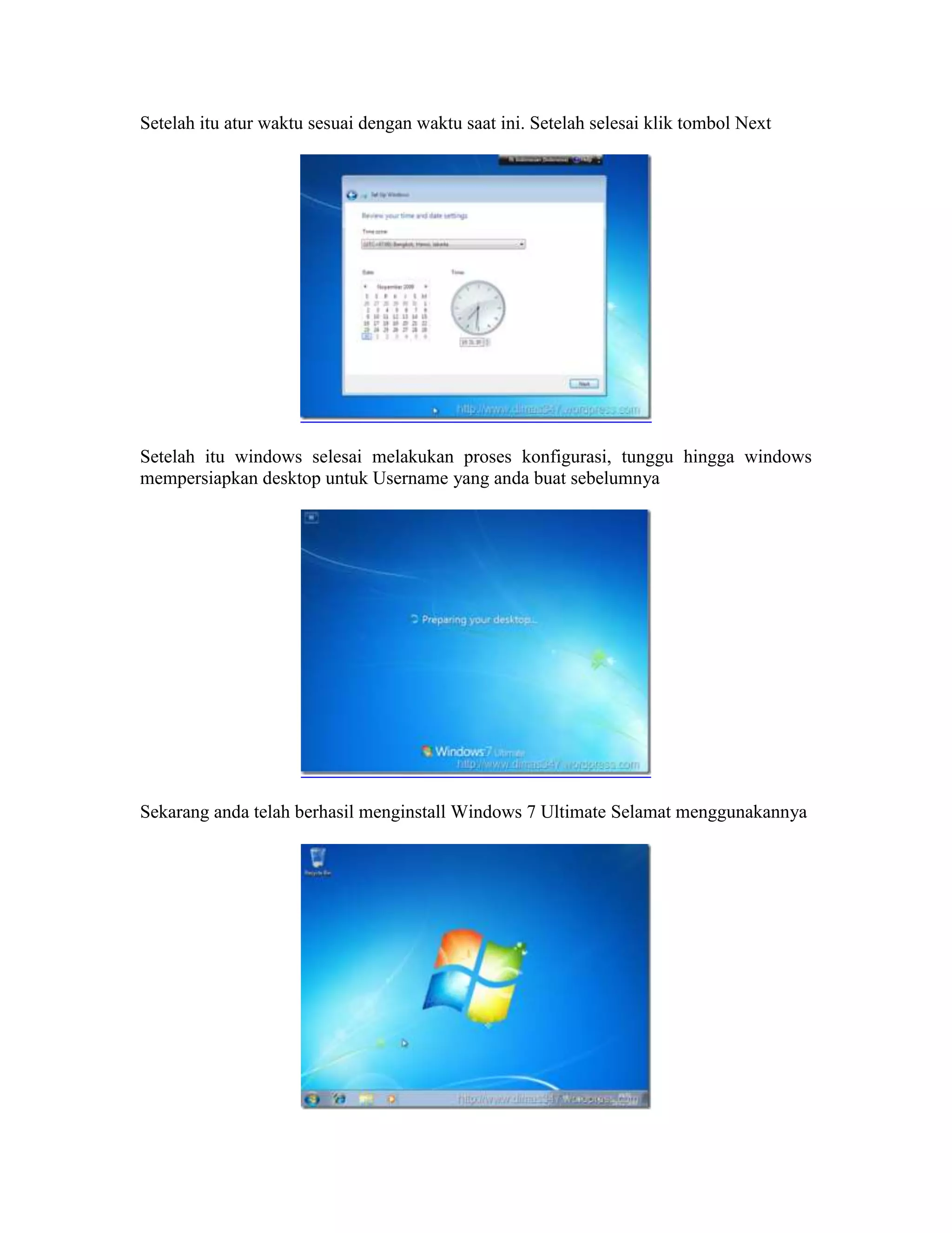Tutorial install-windows-71 | PDF