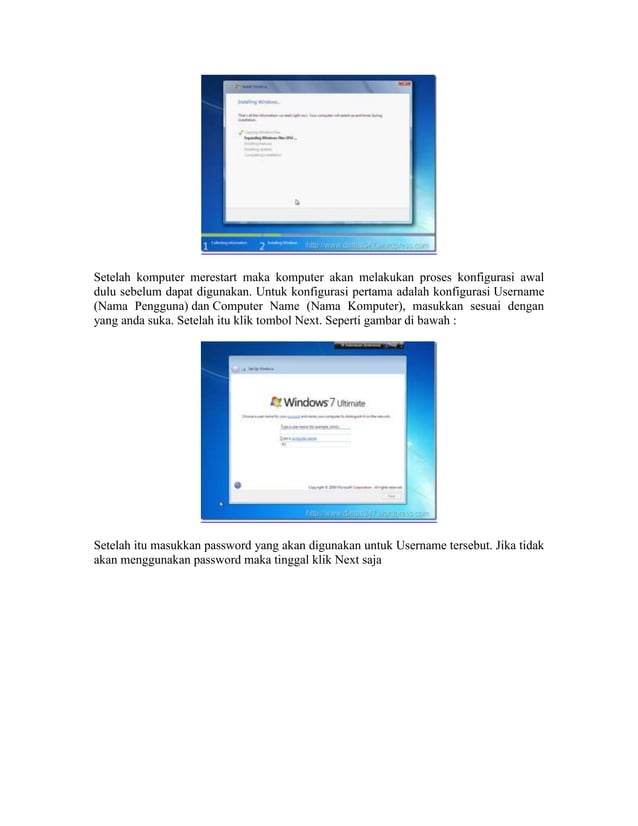 Tutorial install-windows-71 | PDF