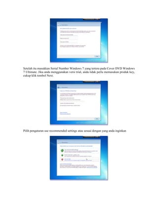 Tutorial install-windows-71 | PDF