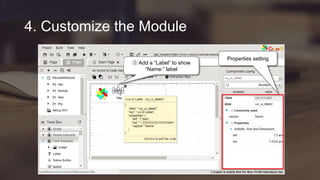 CrossUI Tutorial - intermediate - reusable module | PPTX