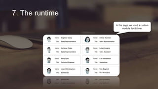 CrossUI Tutorial - intermediate - reusable module | PPTX