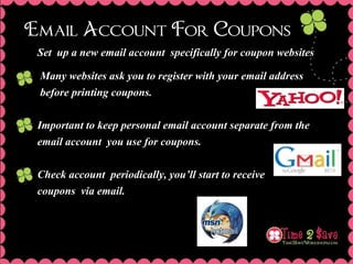 Couponing Workshop Tutorial: Internet Printable Coupons-Getting Started ...