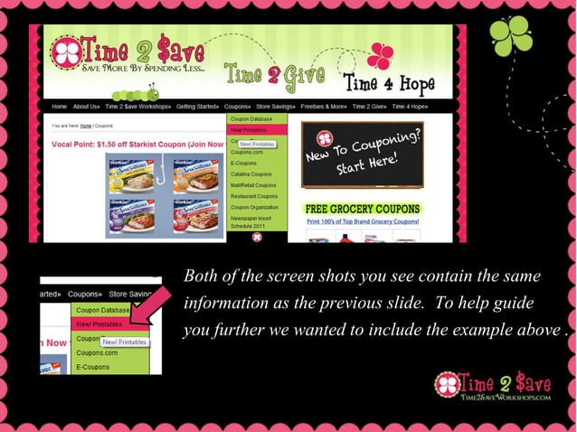 Couponing Workshop Tutorial: Internet Printable Coupons-Getting Started | PDF | Internet | Computing