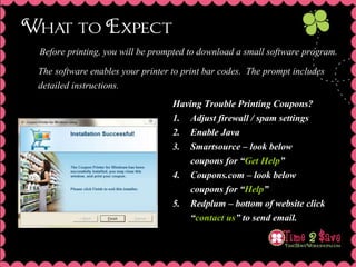 Couponing Workshop Tutorial: Internet Printable Coupons-Getting Started | PDF | Internet | Computing