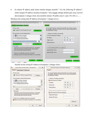Tutorial konfigurasi-kabel-jaringan-ethernet | PDF