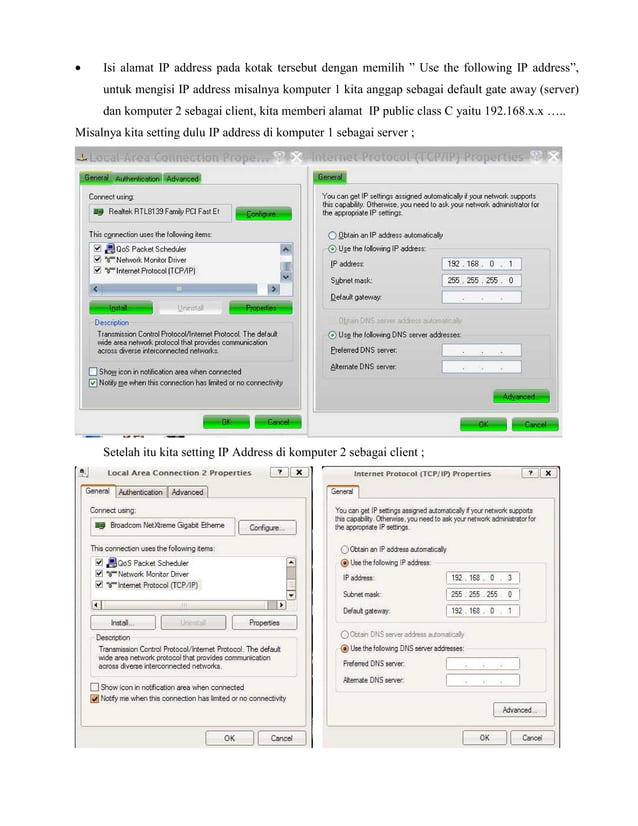 Tutorial konfigurasi-kabel-jaringan-ethernet | PDF