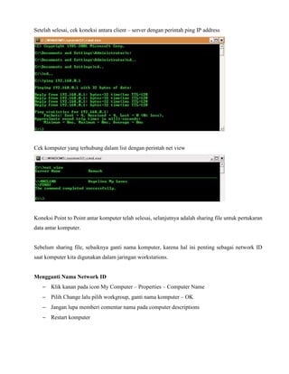 Tutorial konfigurasi-kabel-jaringan-ethernet | PDF