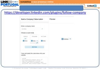 Tutorial Linkedin Plugins | PDF