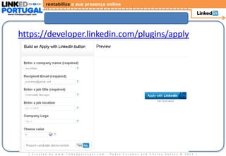 Tutorial Linkedin Plugins | PDF