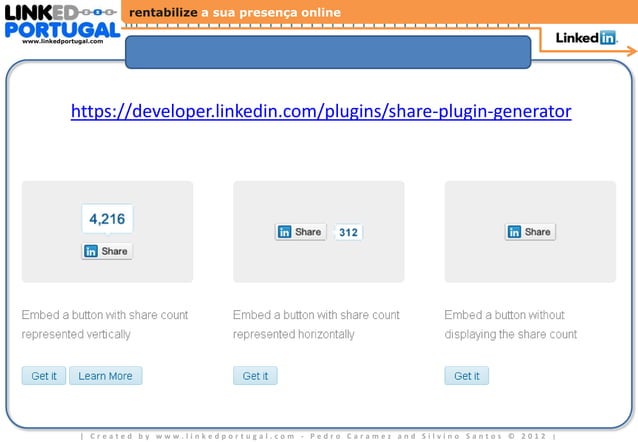 Tutorial Linkedin Plugins | PDF