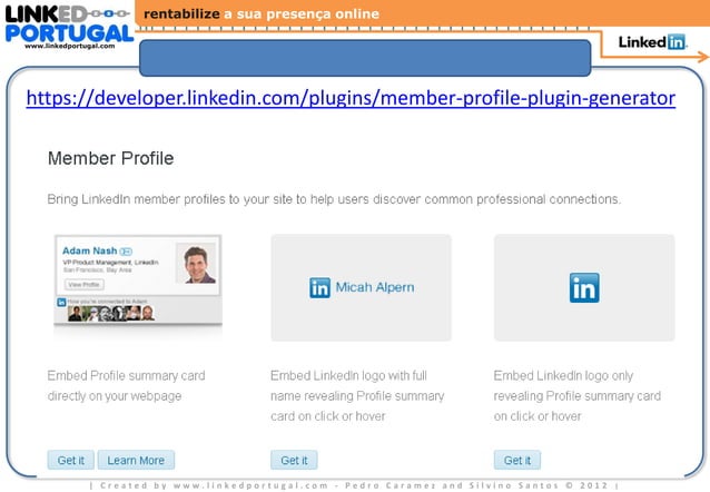 Tutorial Linkedin Plugins | PDF