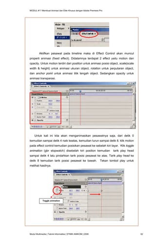 Tutorial membuat animasi | PDF