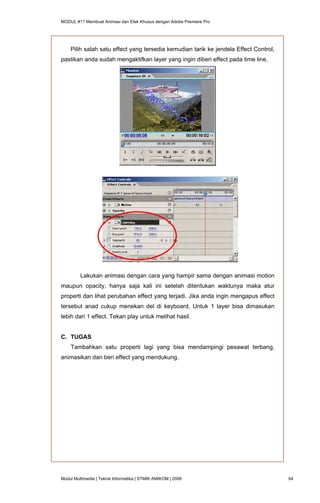 Tutorial membuat animasi | PDF