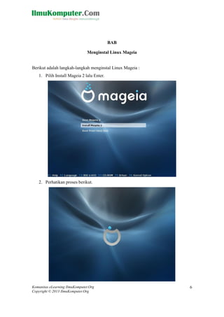 Tutorial menginstal-linux-mageia-di-pc | PDF