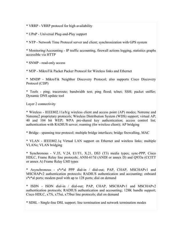 Tutorial Mikrotik | PDF