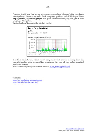 Tutorial mikrotik-step-by-step | DOC