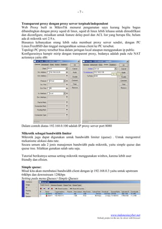 Tutorial mikrotik-step-by-step | DOC