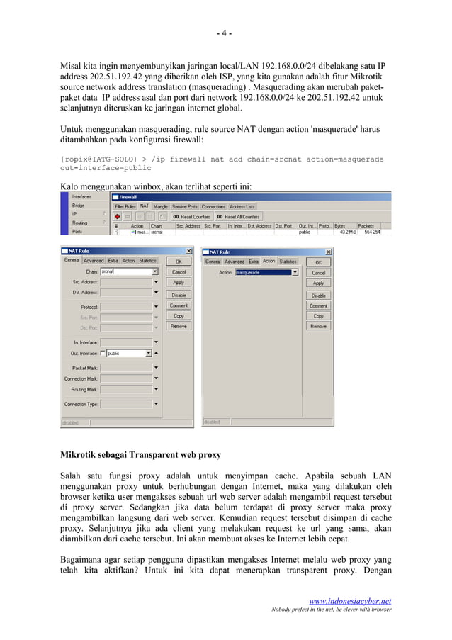 Tutorial mikrotik-step-by-step | DOC
