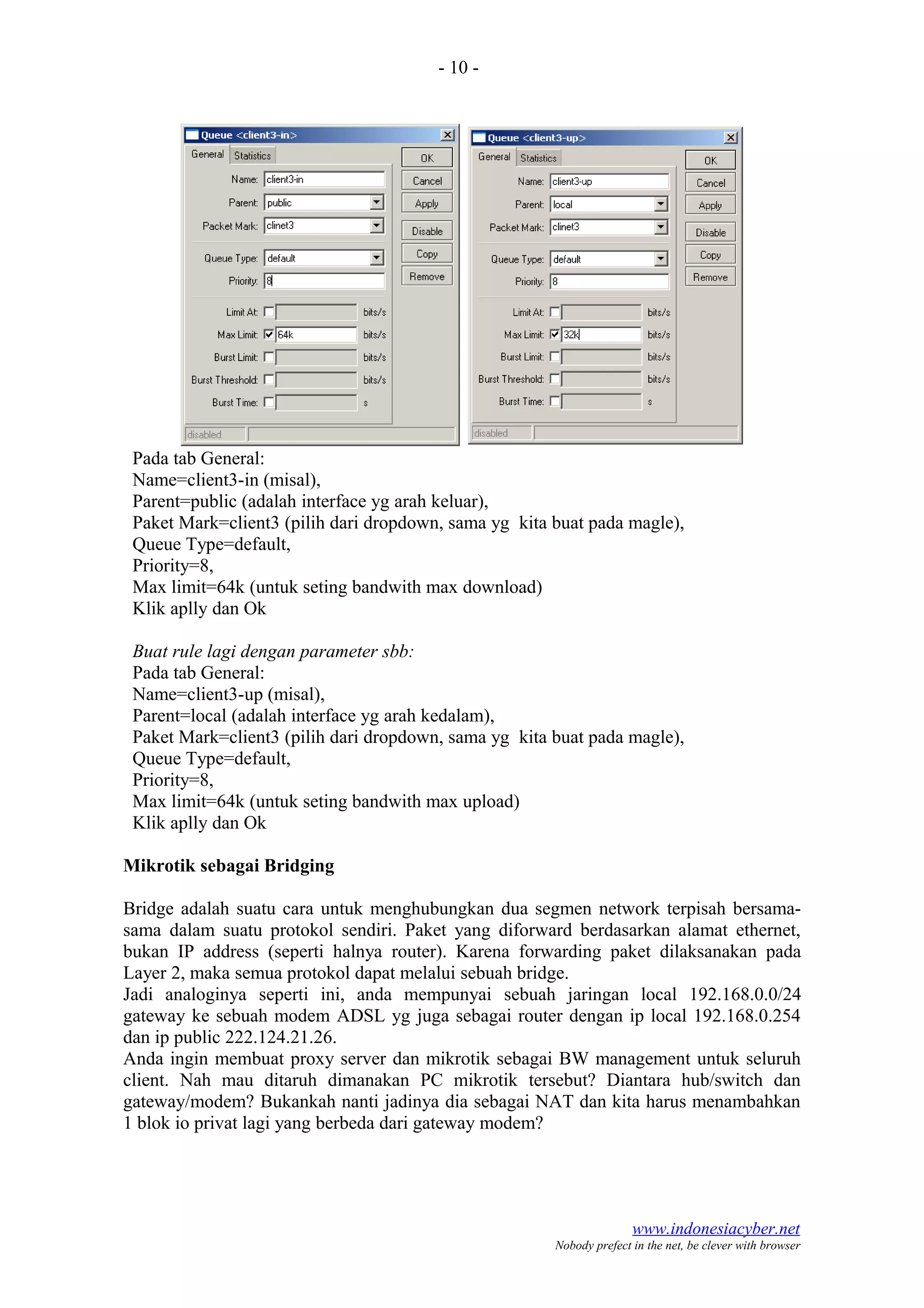 Tutorial mikrotik-step-by-step | PDF
