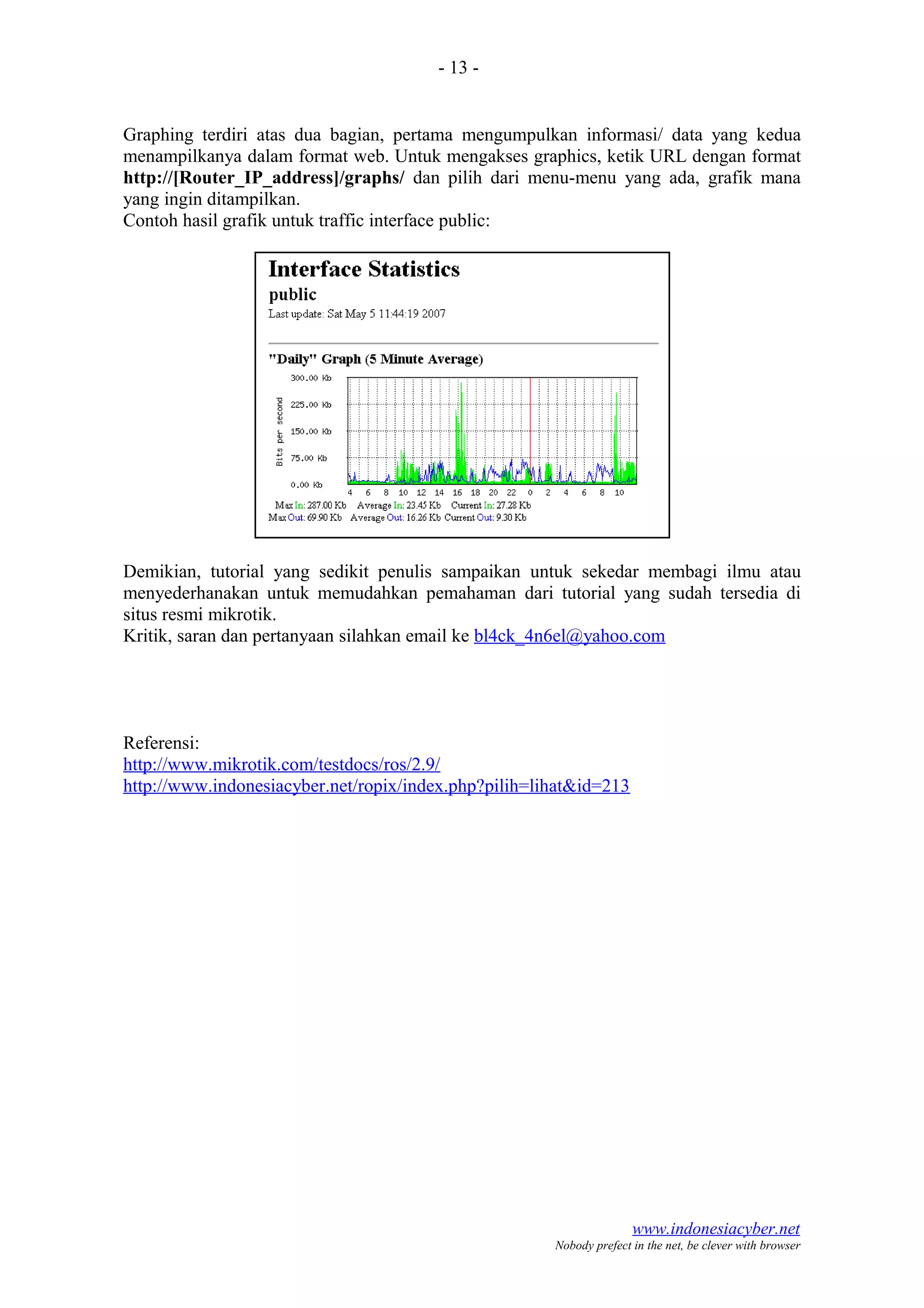 Tutorial mikrotik-step-by-step | PDF