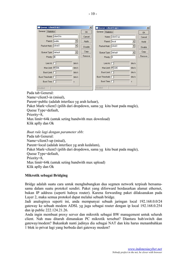 Tutorial mikrotik-step-by-step | PDF
