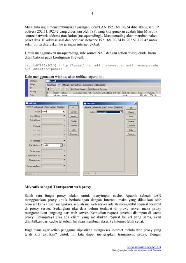 Tutorial mikrotik-step-by-step | PDF