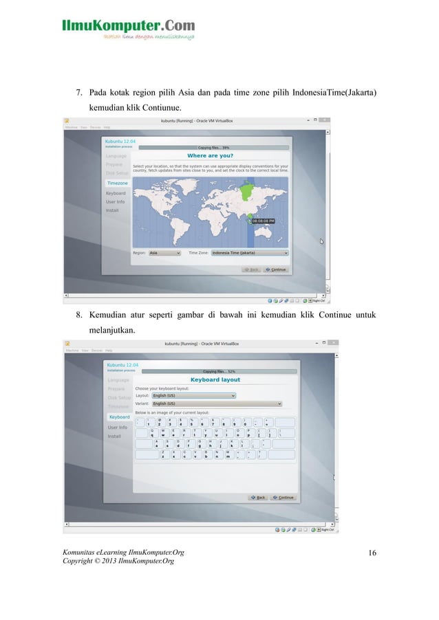 Tutorial mnginstall-kubuntu-12.04-di-virtual box | PDF