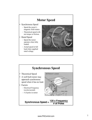 Tutorial motor-basics-lecture | PDF