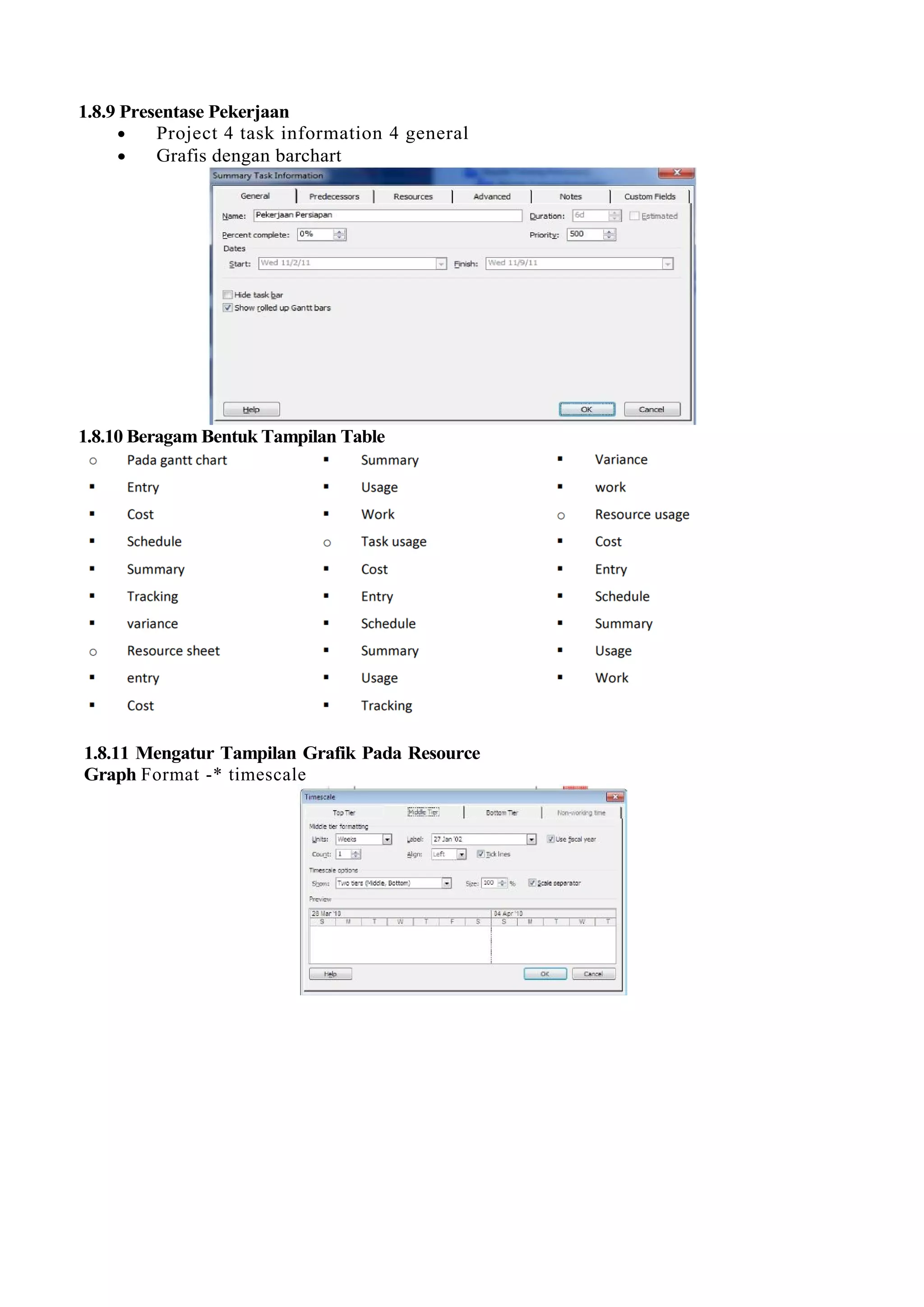 Tutorial ms-project-untuk-proyek-konstruksi | DOC