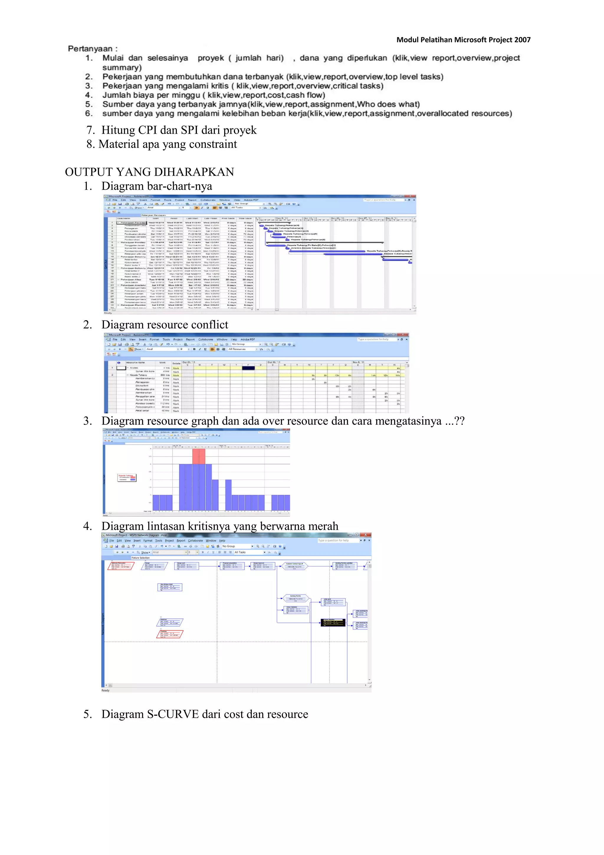 Tutorial ms-project-untuk-proyek-konstruksi | DOC