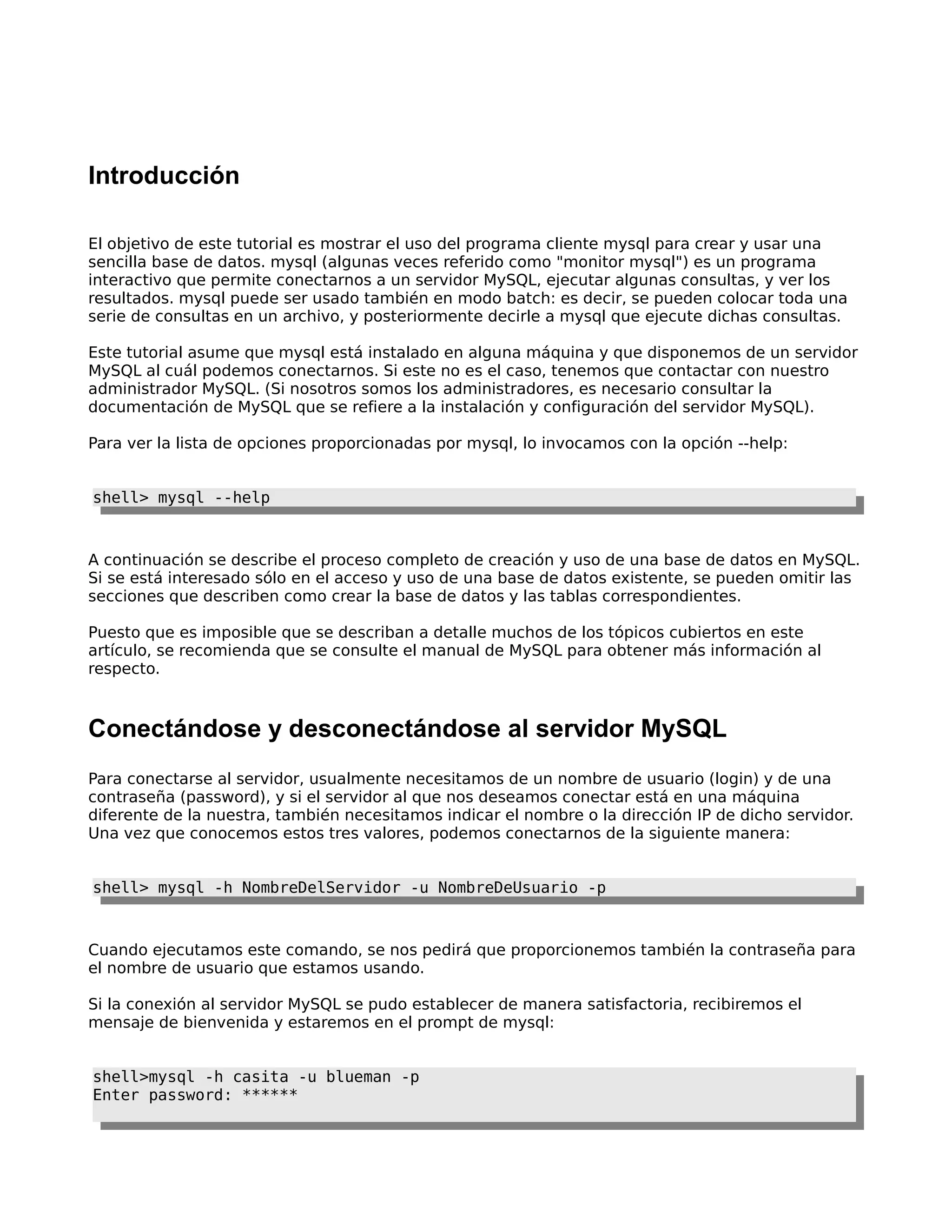 Tutorial Mysql Pdf