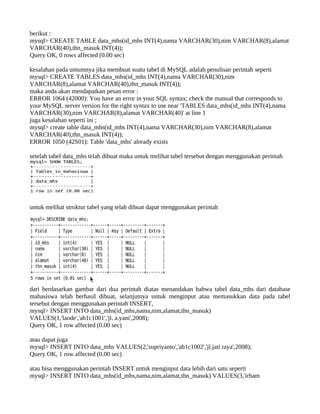 Tutorial mysql | PDF