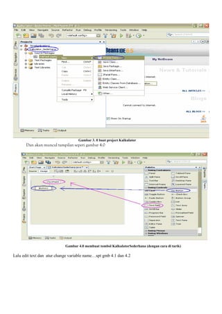 Tutorial Java netbeans | PDF