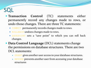 Tutorial On Database Management System | PPT