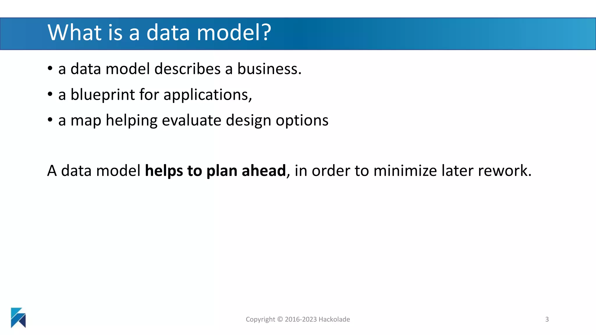 Hackolade Tutorial Part 1 What Is A Data Model Ppt 