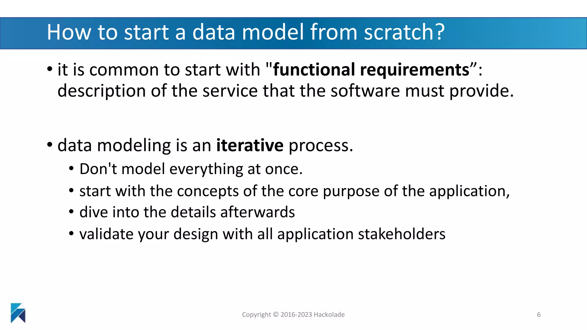 Hackolade Tutorial - part 1 - What is a data model | PDF