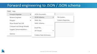 Hackolade Tutorial - part 9 - Export or forward-engineer.pdf