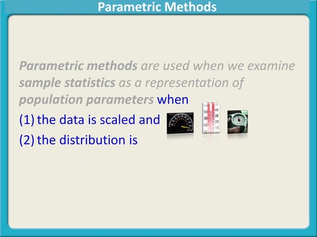 Tutorial parametric tests | PPTX | Science