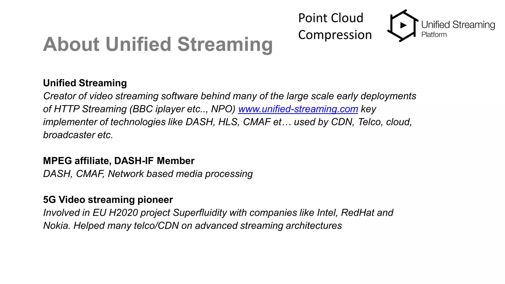 Tutorial on Point Cloud Compression and standardisation | PPTX