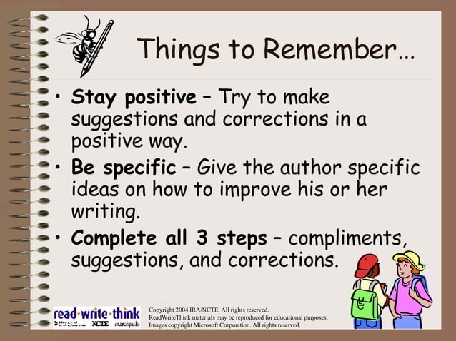 Tutorial Peer Editing | PPT