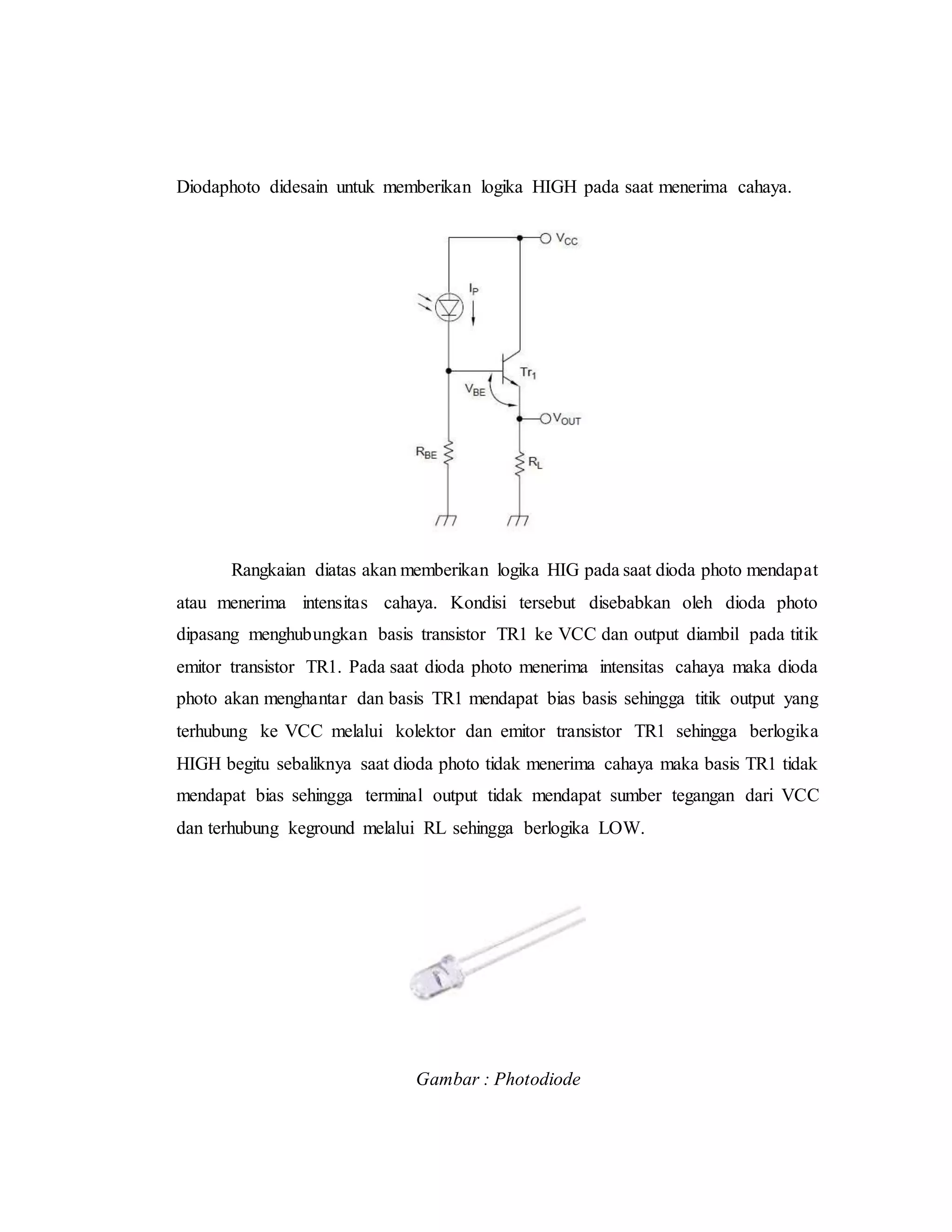 Tutorial photo diode | DOCX
