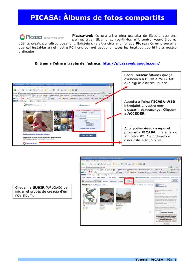 Tutorial Picasa[1] | PDF
