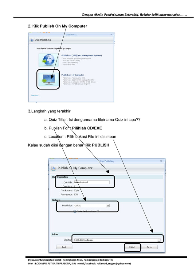 Tutorial quizcreator | PDF