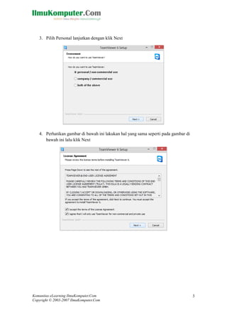 Tutorial remote-desktop-dengan-team-viewer | PDF