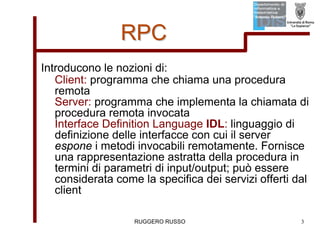 Tutorial su Java RMI | PDF | Programming Languages | Computing